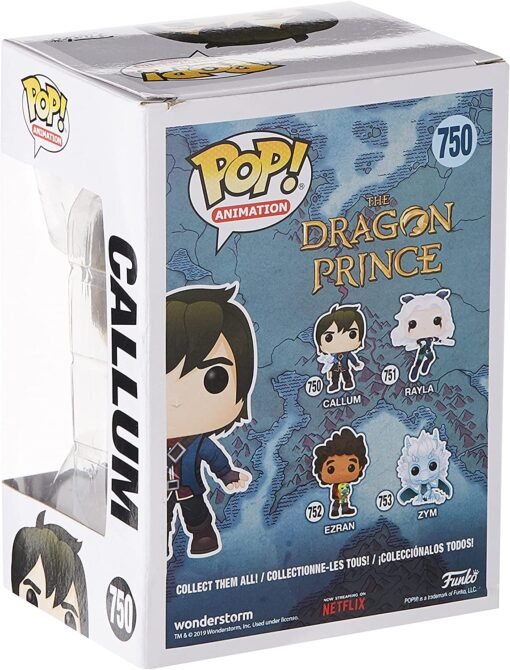 Funko Pop Dragon Prince Animation Callum Vynyl Figure Nueva - D bazar