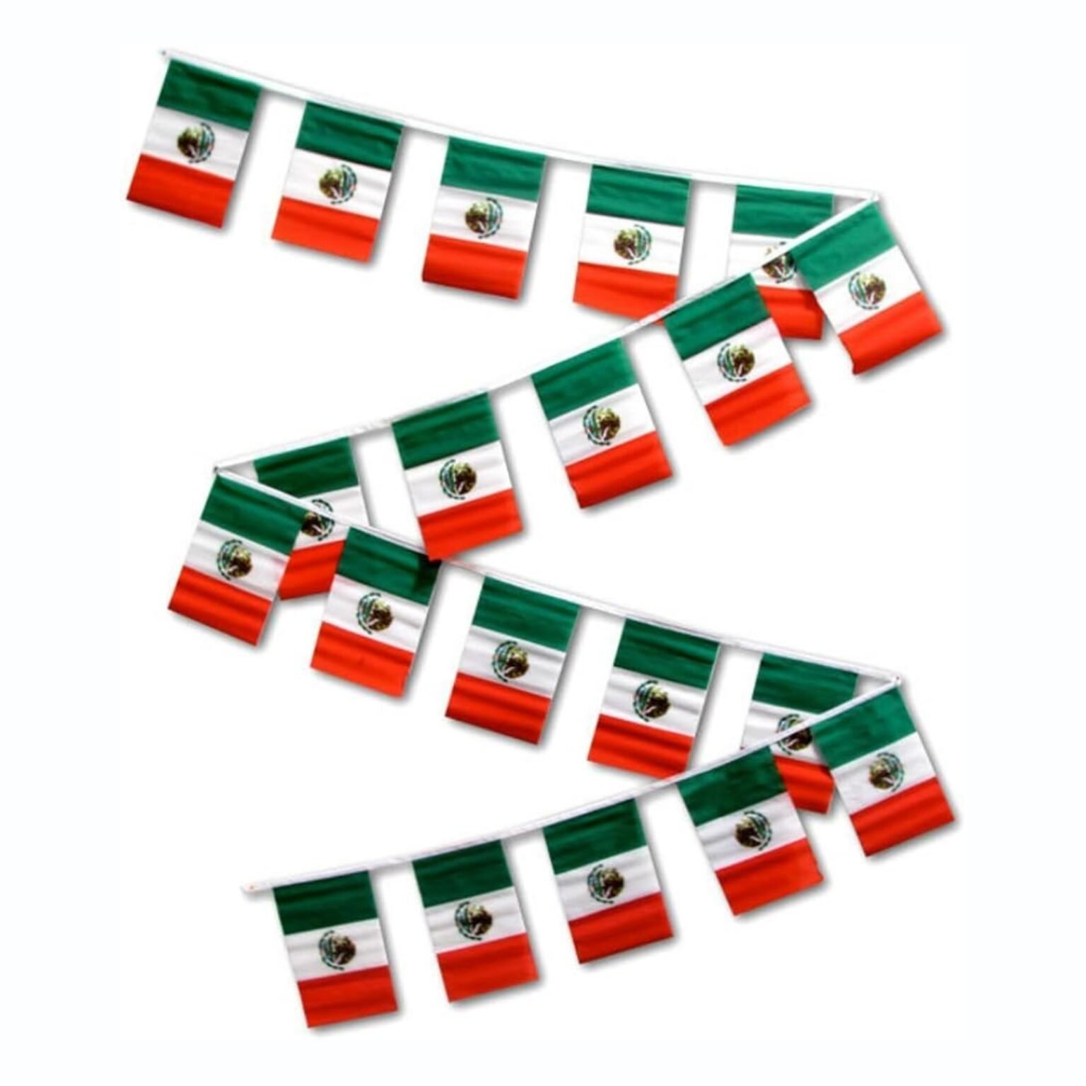 Banderines Colgantes Festivos Fiestas Patrias Mexicanas 10m - D bazar