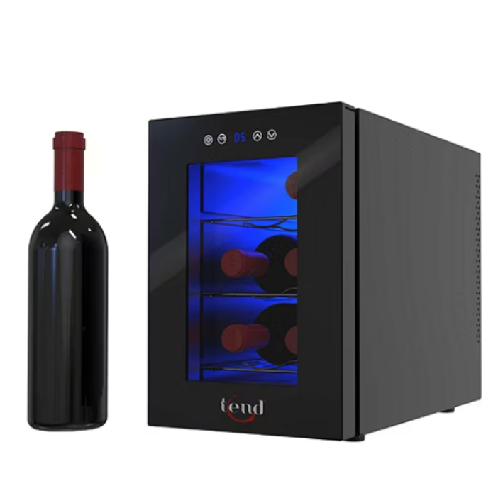 Frigobar Cava Enfriador De Vino Tend Para 6 Botellas Oficina - D bazar